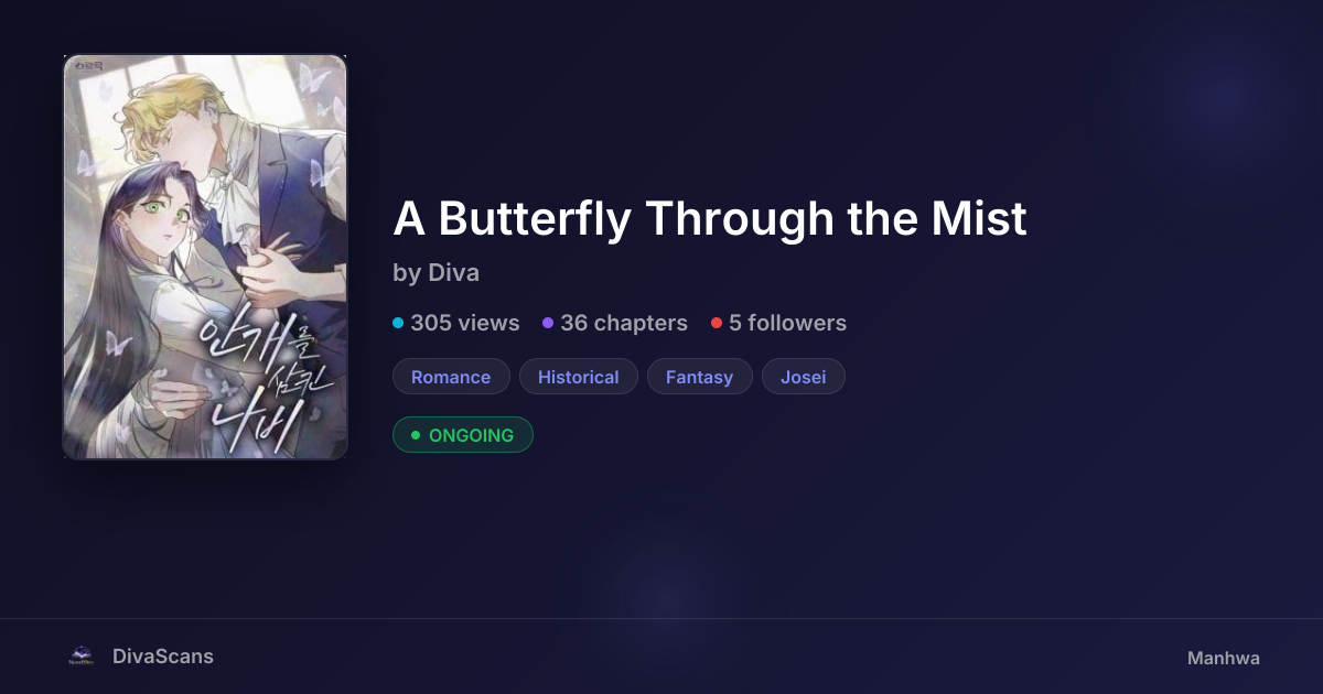 A Butterfly Through the Mist by null | DivaScans