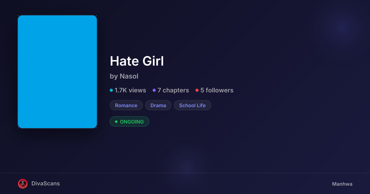 Hate Girl by Nasol | DivaScans